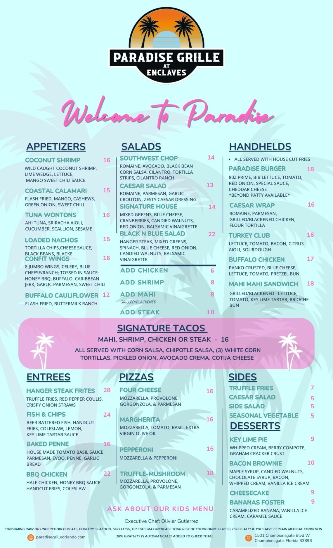 Home - Paradise Grille